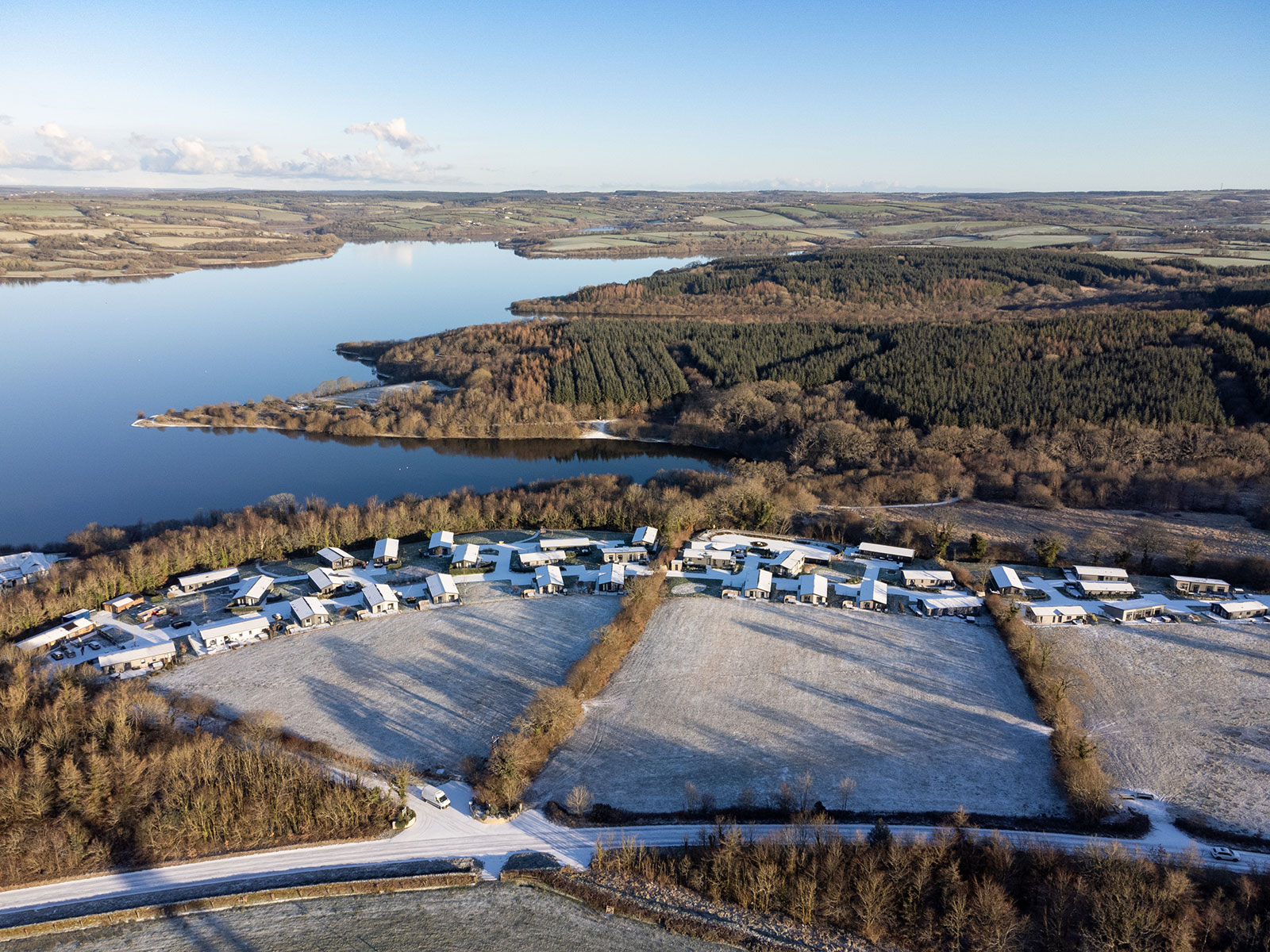 Embracing Winter Wonders at Roadford Lake Lodges